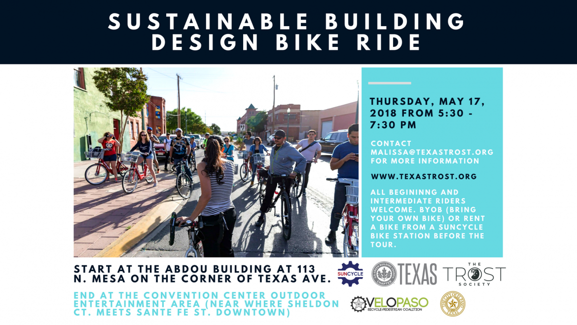 Preservation Month Sustainability Bike Ride - Trost Society